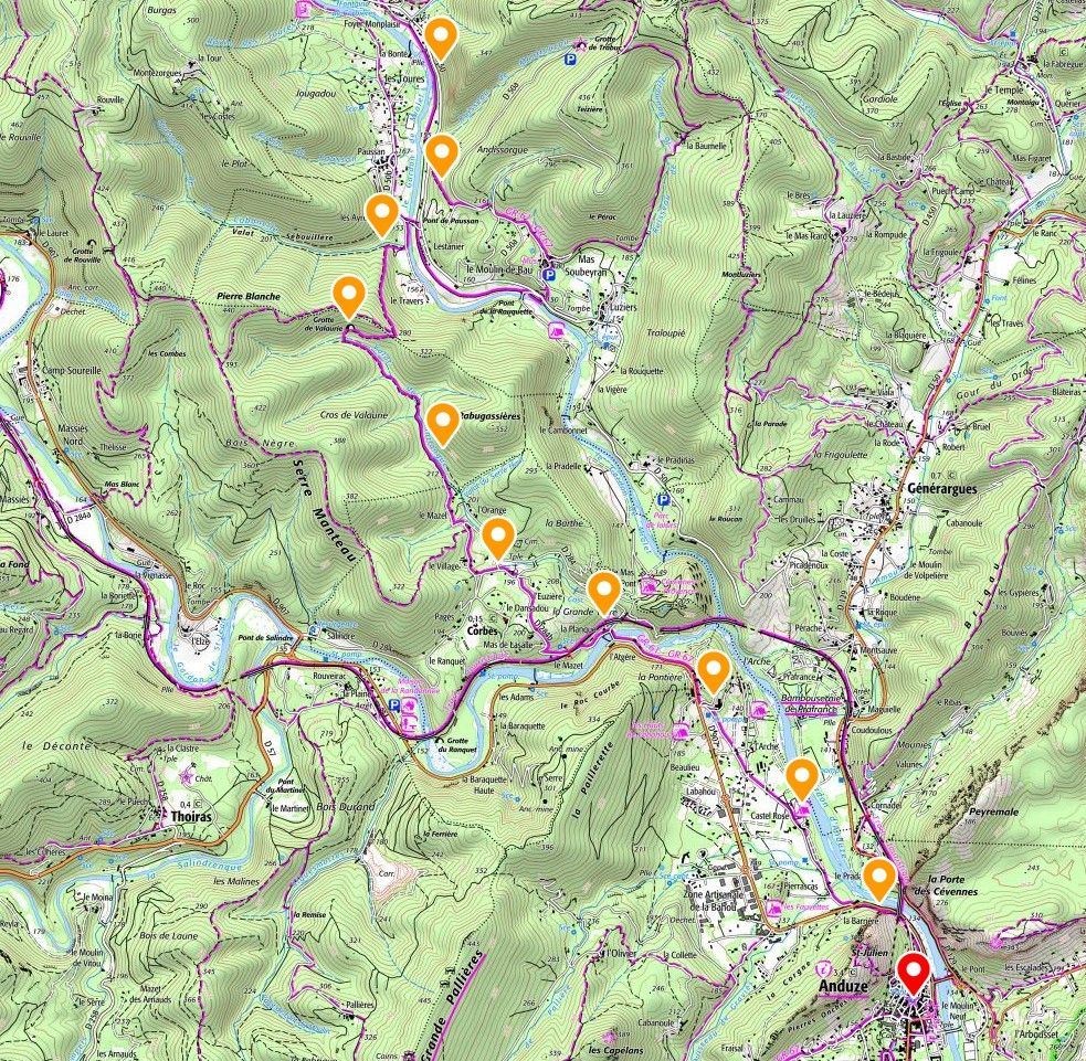 GR67 - Jour 4 / Randonnée du Malpas à Anduze